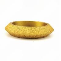 China High Hardness Brazed Diamond Grinding Wheel For Stone Grinding for sale