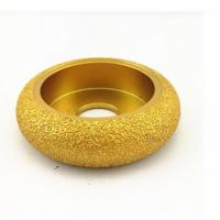 China Wear Resistant Vacuum Brazed Diamond Cutting And Grinding Wheel for sale