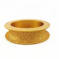 China Wear Resistant Vacuum Brazed Diamond Cutting And Grinding Wheel for sale