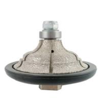 China High Grinding Efficiency Vacuum Brazed Diamond Router Bit For Granite for sale