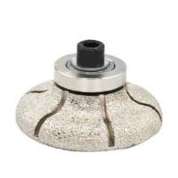 China Long Service Life Vacuum Brazed Diamond Router Bit For Grinding Marble for sale
