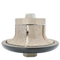 China Professional Vacuum Brazed Diamond Router Bit For Stone Polishing for sale