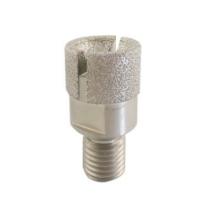 China Vacuum Brazed Diamond Finger Bit For Marble And Granite Grinding for sale