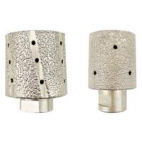 China High Hardness Brazed Diamond Finger Bit For Hard Material Grinding for sale