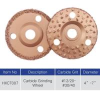 China Durable Brazed Carbide Grinding Wheel For Rubber And Wood Materials for sale