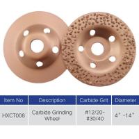 China Durable Brazed Carbide Grinding Wheel For Rubber And Wood Materials for sale