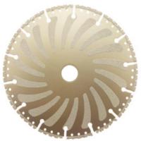China Long Service Life Vacuum Brazed Diamond Saw Blade For Dry Cutting Of Marble for sale