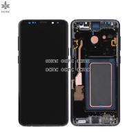 China G965 Galaxy Samsung S9 Folder LCD OLED Display With Frame Original Size for sale