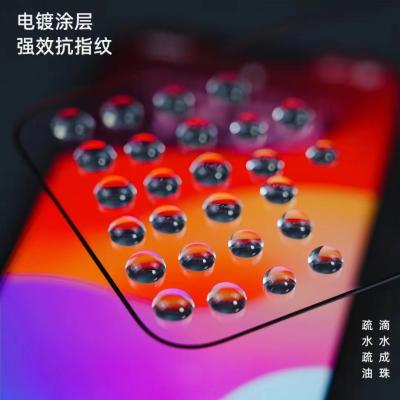 China 9H Tempered Glass Screen Protector for iPhone 11 Pro Max 0.33mm Anti Fingerprint for sale