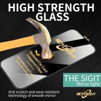 China 2.5D Radian Tempered Glass Privacy Screen Protector 0.33mm Universal Fit Custom Logo for sale
