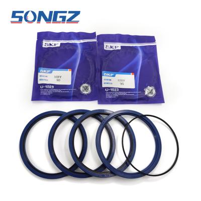 China HBY 80*95.5*6.3 Rubber NBR Cylinder Rod Seal For SKF RBB Buffer Oil Seals for sale