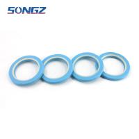 China RBB HBY 80 Temperature Wear Import PU Sky Blue Buffer Ring Oil Seal for sale