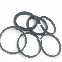 China Carbon Fiber High Pressure Piston Seals 95x9.7 KZT Black for sale