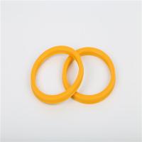 China Excavator Hydraulic Piston Rod Main Oil Seal Yellow for sale