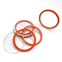 China Orange U-1029 HBY 90 Buffer Seal Wear Resistance Cylinder Oil Seal Ring for sale