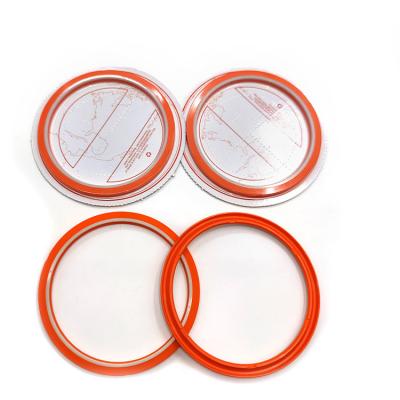 China Orange U-1029 HBY 90 Buffer Seal Wear Resistance Cylinder Oil Seal Ring for sale