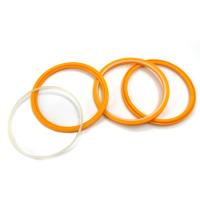 China Excavator Wear Resistance HBY 45 Yellow Cylinder Oil Seal HBY Buffer Seal for sale