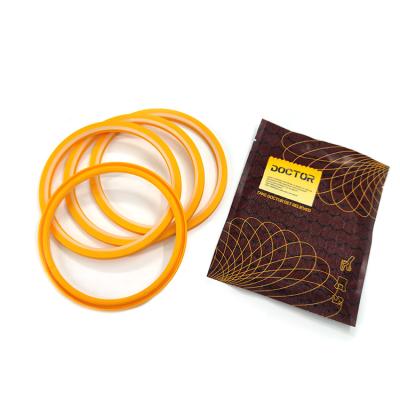 China Find Price HBY 65 Rod Seals Yellow Rubber Cylinder Liner For Excavator for sale