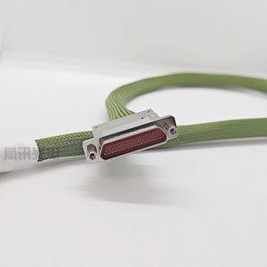 China J30j-51zkp-a Rectangular Connector with Shielded Mesh Plug Socket 51 Pins. for sale