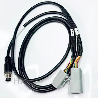 China China Factory Custom M12 to Dt Wiring Harness for Vehicles. for sale