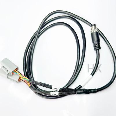 China Custom M12 Wiring Harness for Tractor Use, Made in China. for sale