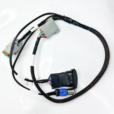 China China Custom Deutsch Rocker Switch Wiring Harness for Tractors. for sale
