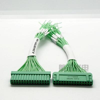 China Jl24-30tky High-Reliability Gold-Plated Wire Spring Board Mount Connector. for sale
