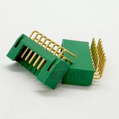 China Jl24-16zjw High-Reliability Gold-Plated Contact Right Angle Socket Connector. for sale