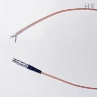 China Single Core Push-Pull Circular Connector Cable, High Temperature Coaxial Test Wiring Harness for Precision Instrument for sale