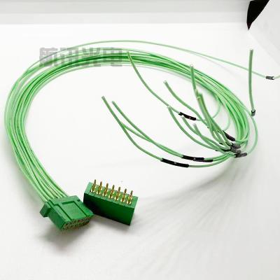 China Jl24-14tky 14-Core Precision Multi-Signal Transmission Rectangular Aviation Connector. for sale