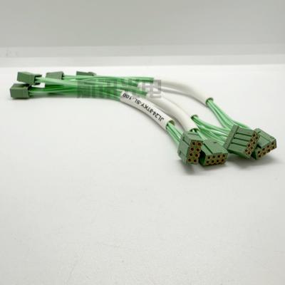 China Jl24-8tky 8-Core Double Head Anti-Vibration & Temperature Resistant Rectangular Aviation Connector. for sale