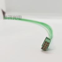 China Jl24-8tky 8-Core Crimp Type Board-to-Wire Plug Rectangular Aviation Connector. for sale