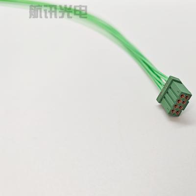 China Jl24-8tky 8-Core Wide Temperature Board-to-Wire Plug Rectangular Aviation Connector. for sale