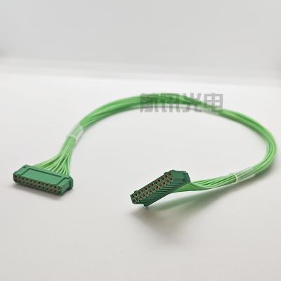 China Jl24-24tky 24-Core Double-Ended Straight Pin Cable Aviation Connector Assembly. for sale