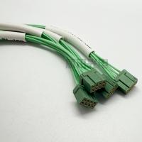 China Jl24-8tky 8-Core Double Head Micro Flexible Installation Rectangular Aviation Connector. for sale