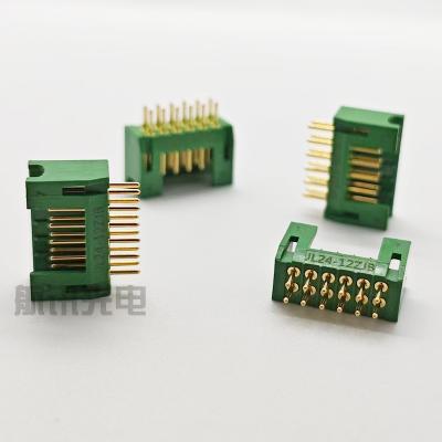 China Jl24-12zjb Industrial Automation Special Straight PCB Socket Aviation Connector. for sale