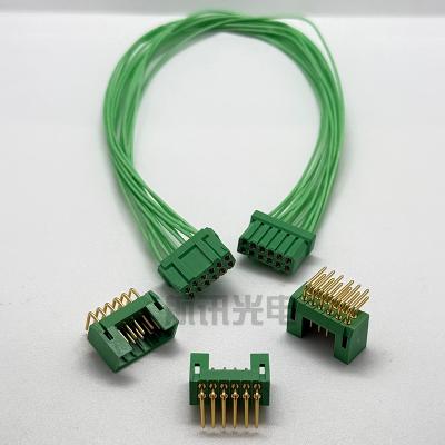China Jl24-12tky Compact 12p Wire Harness Docking Dual-Headed Industrial Aviation Connector. for sale