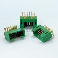 China Jl24-12zjw High-Reliability Gold-Plated Wire Spring Right Angle Socket Connector. for sale
