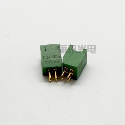 China Jl24-04zjb Compact Straight PCB Socket Aviation Connector for Small Avionics. for sale