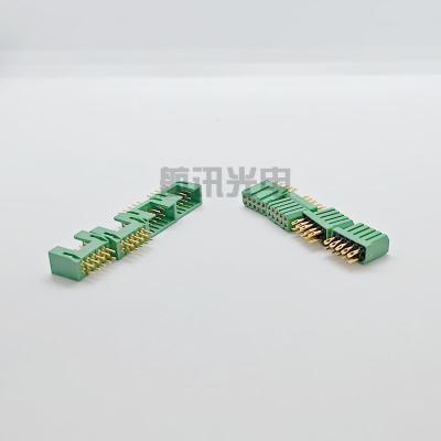 China Jl24-10zjb mili-tary Standard 2.0mm Pitch Straight PCB Socket Aviation Connector. for sale