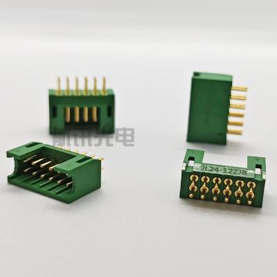 China Jl24-12zjb Multi-Scenario Compatible Straight PCB Socket Aviation Connector. for sale