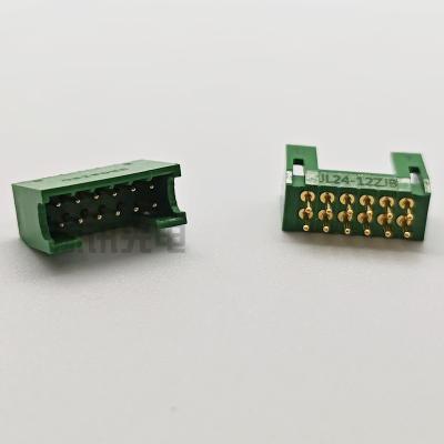China Jl24-12zjb Durable Straight PCB Socket Aviation Connector for Harsh Industrial Environments. for sale