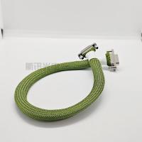 China Rectangular Connector J30j-21tjl-300-21tjl Dual Head Wire Harness Customized mili-tary Aviation Nylon Sheath. for sale