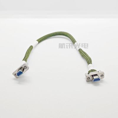 China Rectangular Connector J30j-9tjl-200-9tjl Dual Head Wire Harness Customized 9-Pin Plug for mili-tary Aviation. for sale