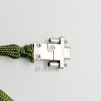 China J30j-9tjl-a Custom Cable Rectangular Connector Plug 9-Pin with Tail Clip Clamp a Shell Aviation. for sale