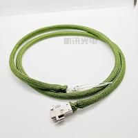 China J30j-9tjl-a Custom Cable Rectangular Connector Plug 9-Pin with Tail Clip Clamp a Shell Aviation. for sale