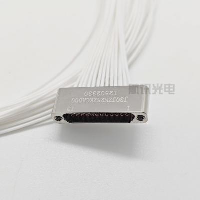 China J30jz Micro Rectangular Connector Socket J30jzn25zkca000 Crimping Wire, 25 Pin Aviation mili-tary for sale