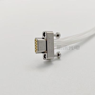China J30jz Rectangular Connector J30jz/Xn9tjcal01 Plug Crimping Wire 9-Pin Aviation. for sale