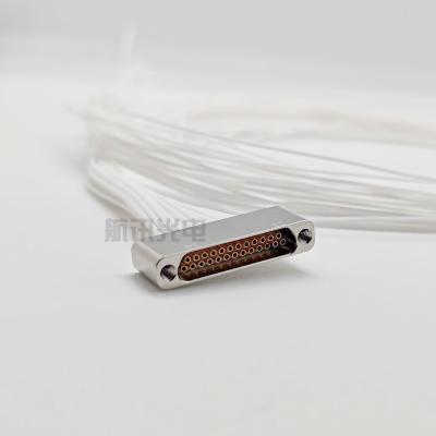 China J30jz Micro Rectangular Connector Socket J30jzn25zkca000 Crimping Wire, 25 Pins. for sale