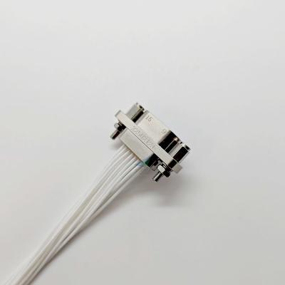 China J30j Rectangular Connector J30j-15zkp Crimping Wire Aviation Female Socket. for sale